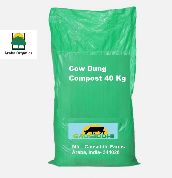 GAUSIDDHI - Cow Dung Compost for overall Plant Growth by Araba Organics